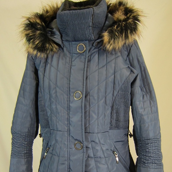 Neyelle | Jackets & Coats | Nwt Neyelle Quilt Insul Jacket Wffur Hood ...